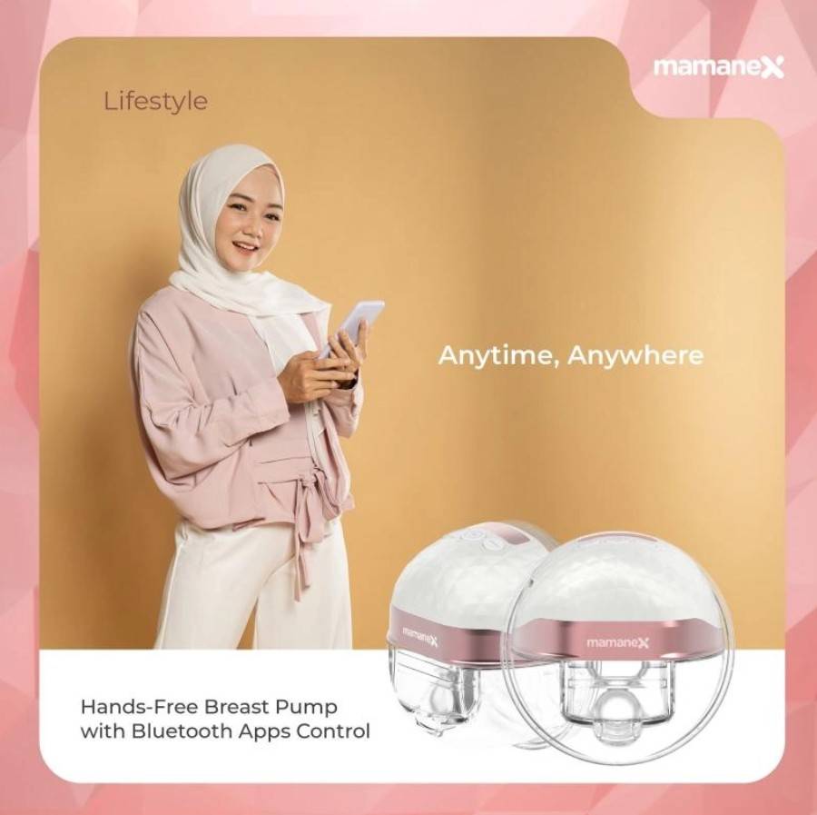 MAMANEX MISS DIAMOND WEARABLE BREAST PUMP l OLA OLA BABY